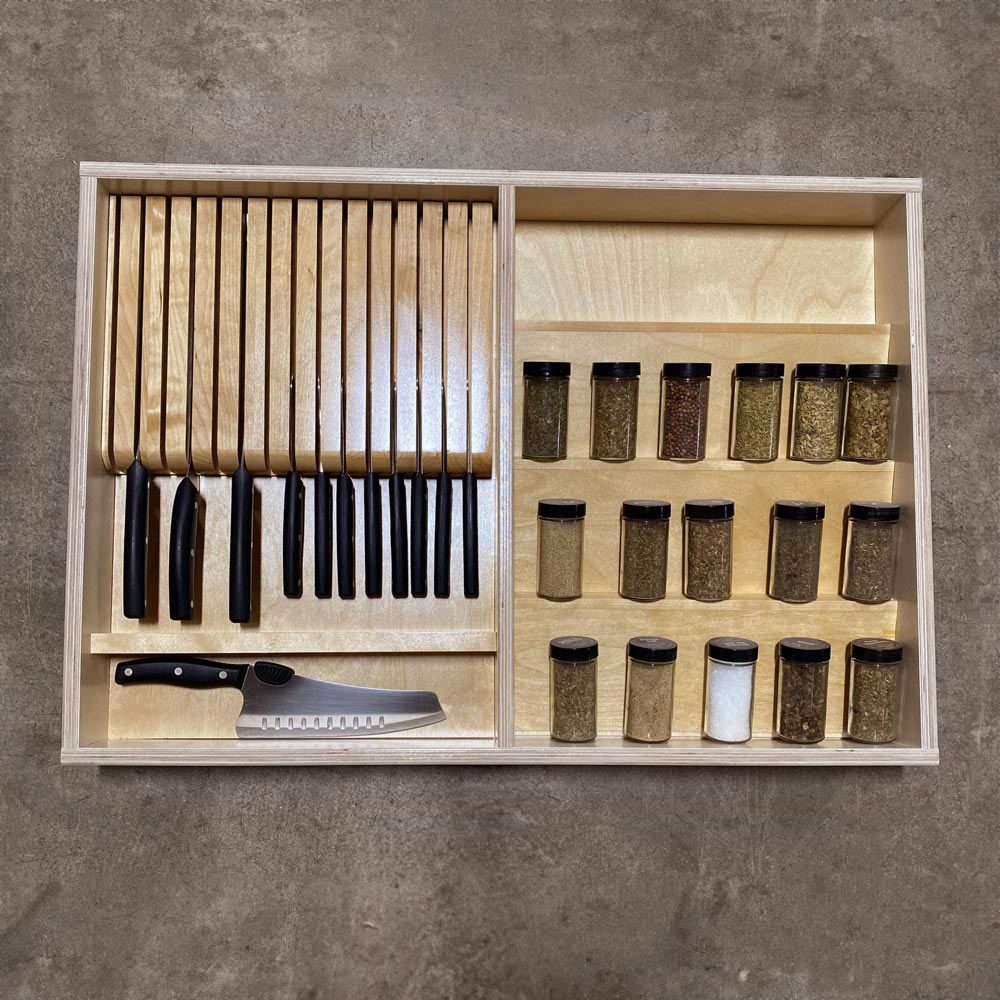Knife Drawers - Drawer Connection Inc.